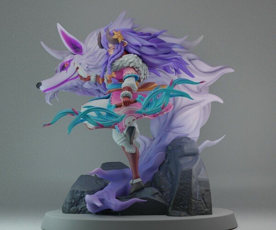 Spirit Blossom Kindred From League of Legends Resin 3d Printed Statue ...