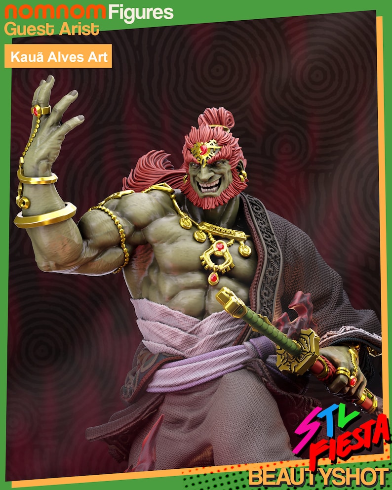 Ganondorf/ganon the Legend of Zelda: Tears of the Kingdom Figurine ...