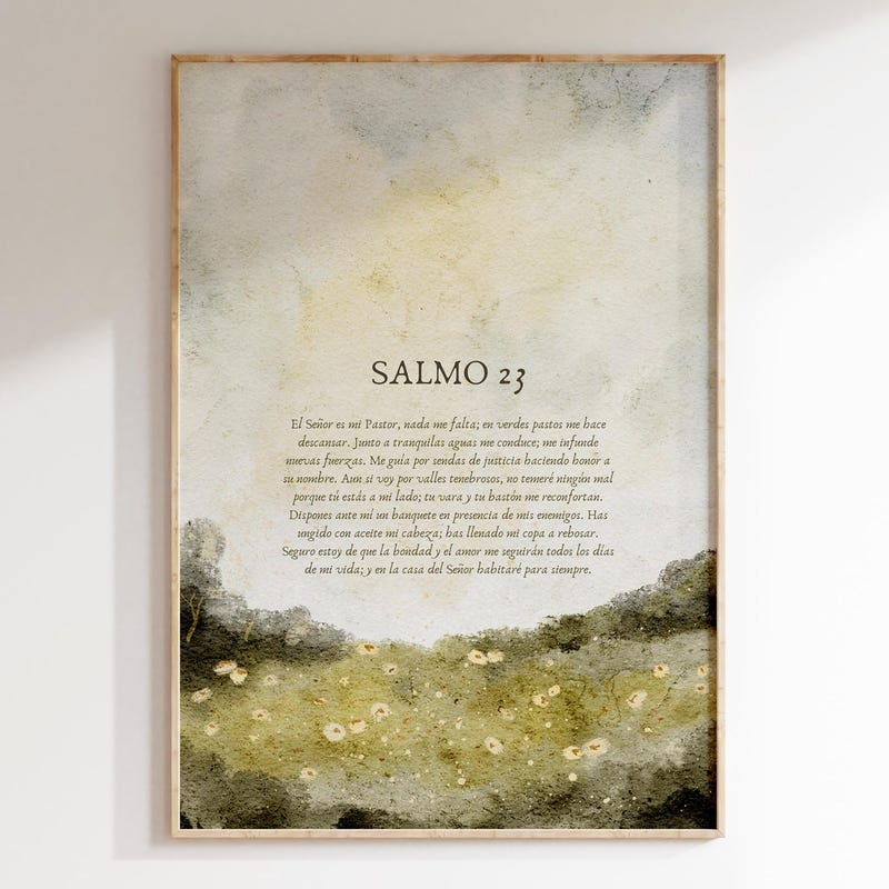 Christian Poster Spanish - Etsy