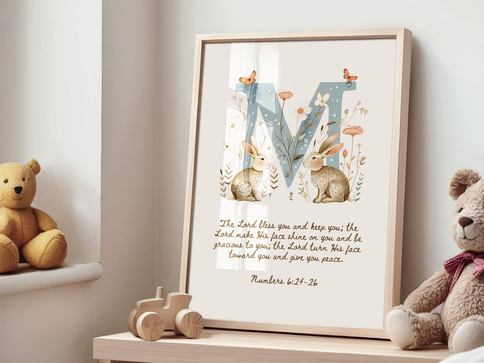 Letter M - the Blessing for Kids - Numbers 6:24-26 | Christian Nursery ...