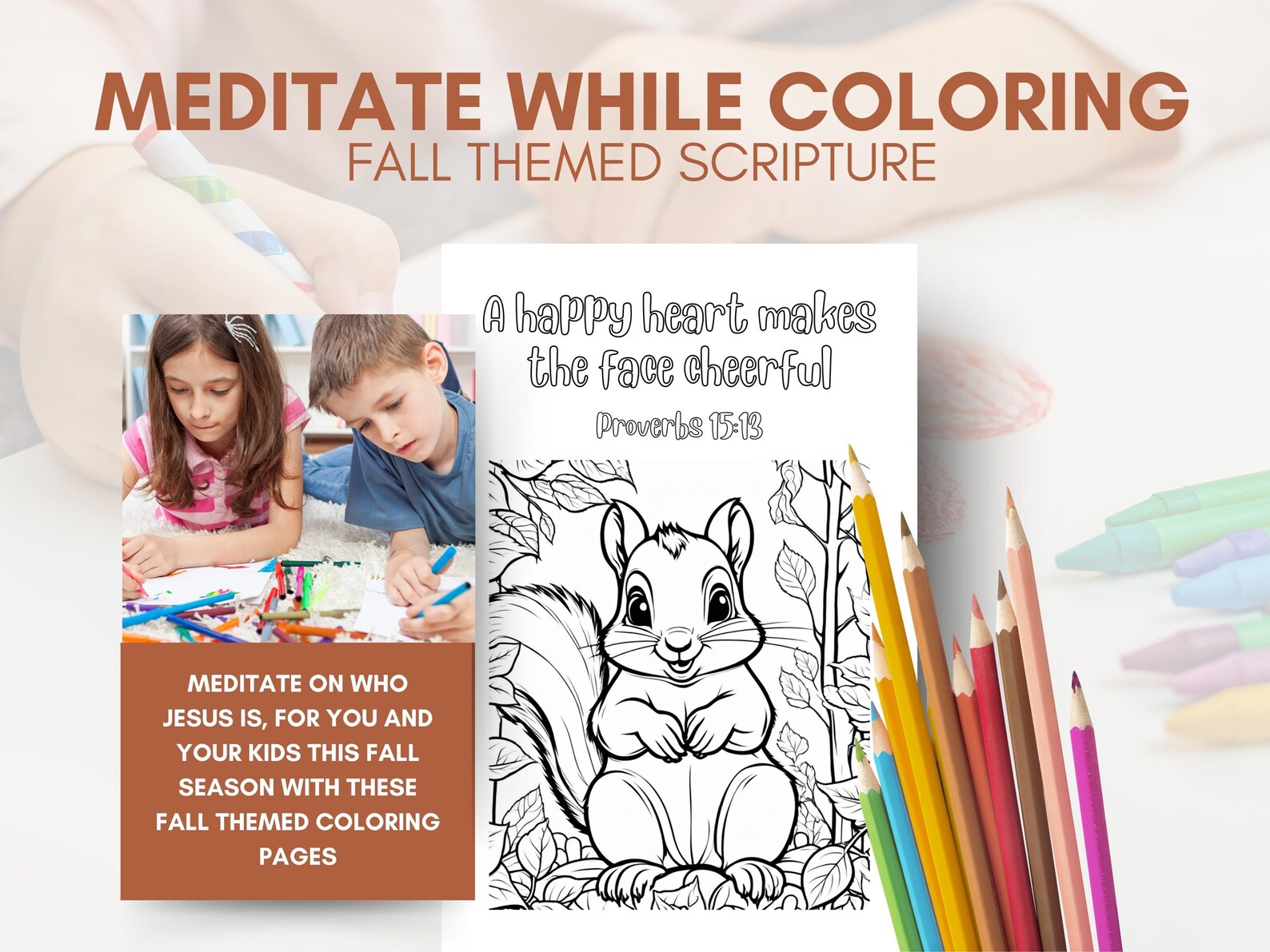 15 Fall /autumn Sunday School Coloring Pages Homeschool Printable ...