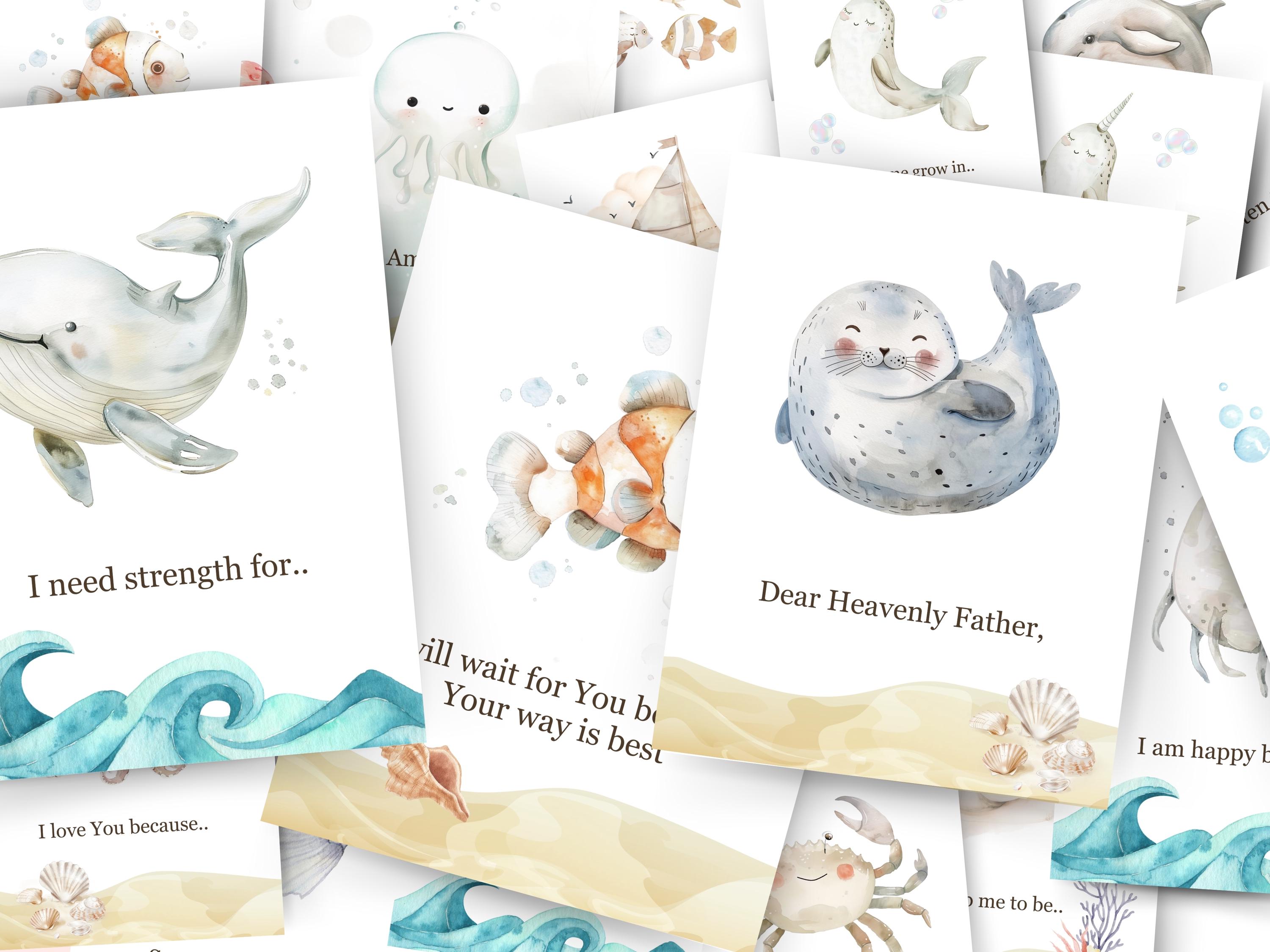 24 Learn How to Pray Cards for Kids | Prayer Prompts Activity ...