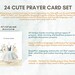 24 Learn How to Pray Cards for Kids | Prayer Prompts Activity ...