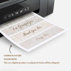 Printable Prayer Board Headers | Vintage Pastel Themed | Aesthetic ...