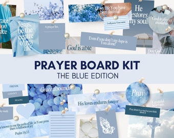 Lilac Prayer Board Kit the Lilac Edition Printable Prayer Vision Board ...