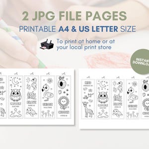 10 Bible Verse Bookmarks for Kids to Color | God Says I Am Homeschool ...