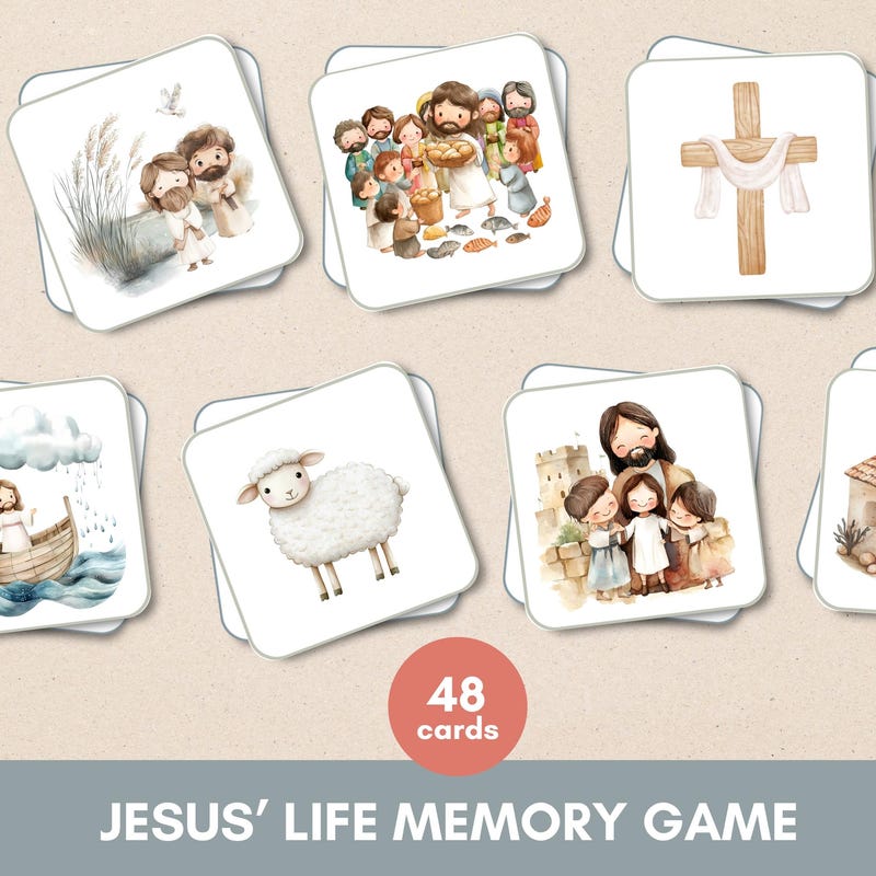 Lent Card Game - Etsy