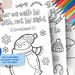 20 Winter Sunday School Coloring Pages | Homeschool Printable ...