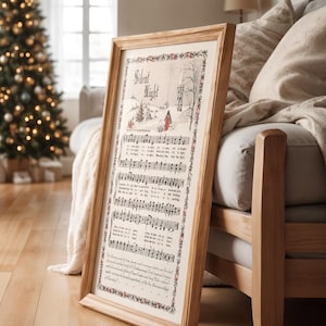 Set of 3 Christmas Carol Posters | Digital Vintage Art Print ...