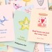 60 Christian Affirmation Cards for Kids | Positive Bible Verse Lunchbox ...