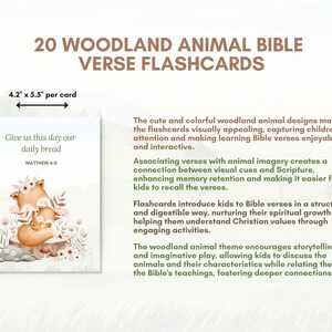 20 Bible Verse Flashcards | Educational Scripture Memory Cards ...