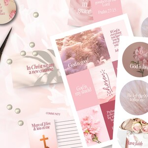 Pink Prayer Board Kit | the Pink Edition | Printable Prayer Vision ...