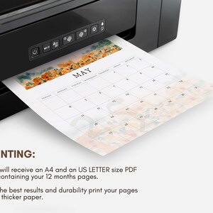 Printable 2025 Scripture Wall Calendar | Christian Bible Verse Calendar ...