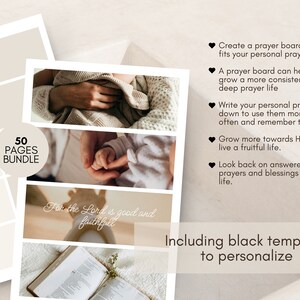 Prayer Board Kit for Moms | the Mom Edition | Printable Prayer Vision ...