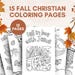 20 Sunday School Coloring Pages Homeschool Printable Christian Bible ...