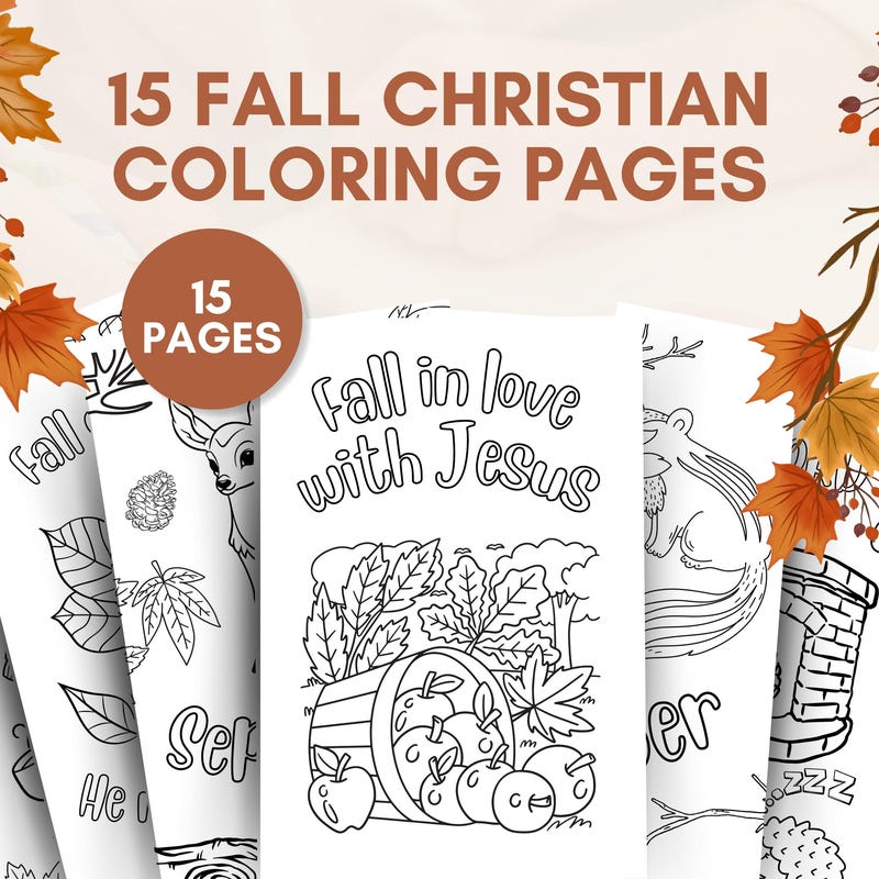Thankful Coloring Pages - Etsy