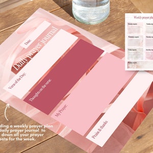 Pink Prayer Board Kit | the Pink Edition | Printable Prayer Vision ...