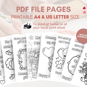 20 Mother's Day Coloring Pages | Christian Homeschool Printable | Color ...