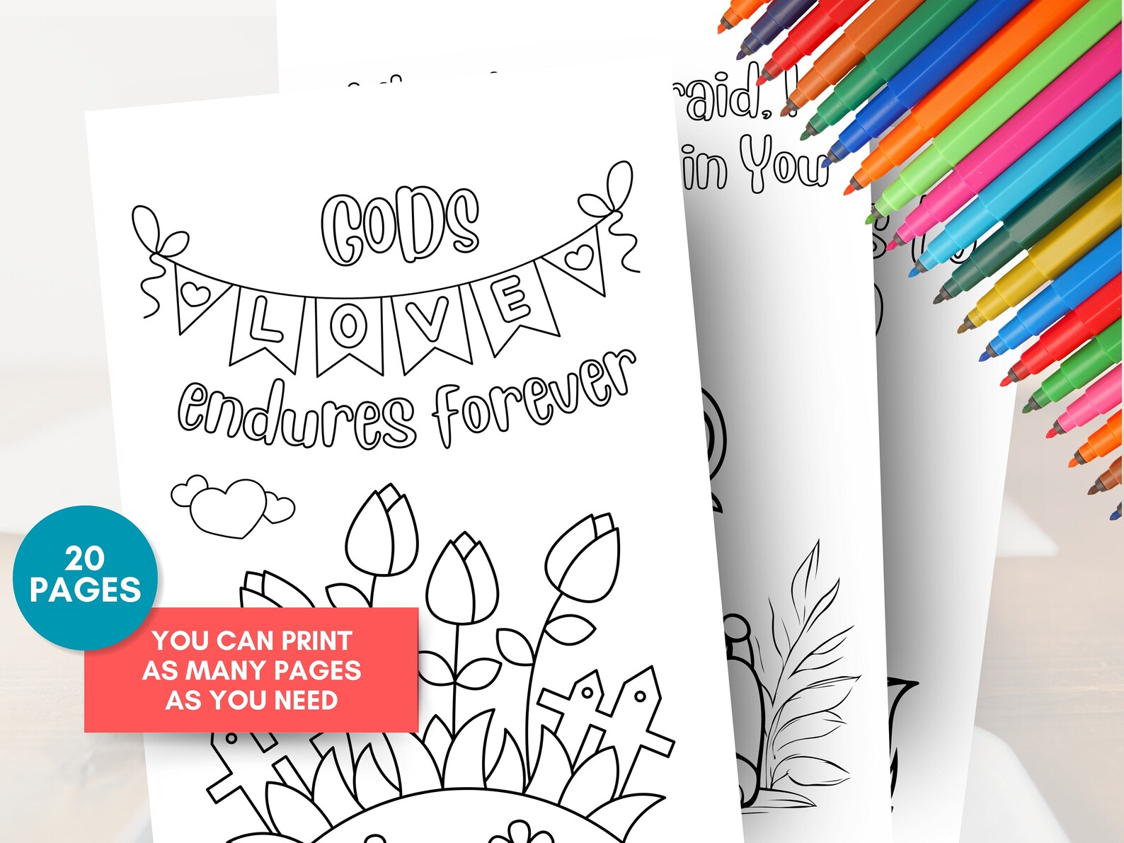 20 Sunday School Coloring Pages | Homeschool Printable | Christian ...