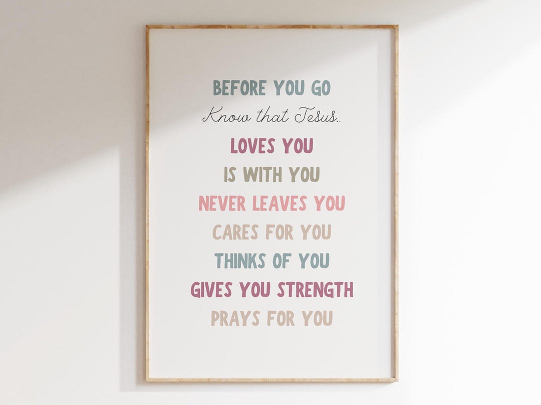 Christian Affirmation Poster for Kids | Inspirational Classroom Decor ...