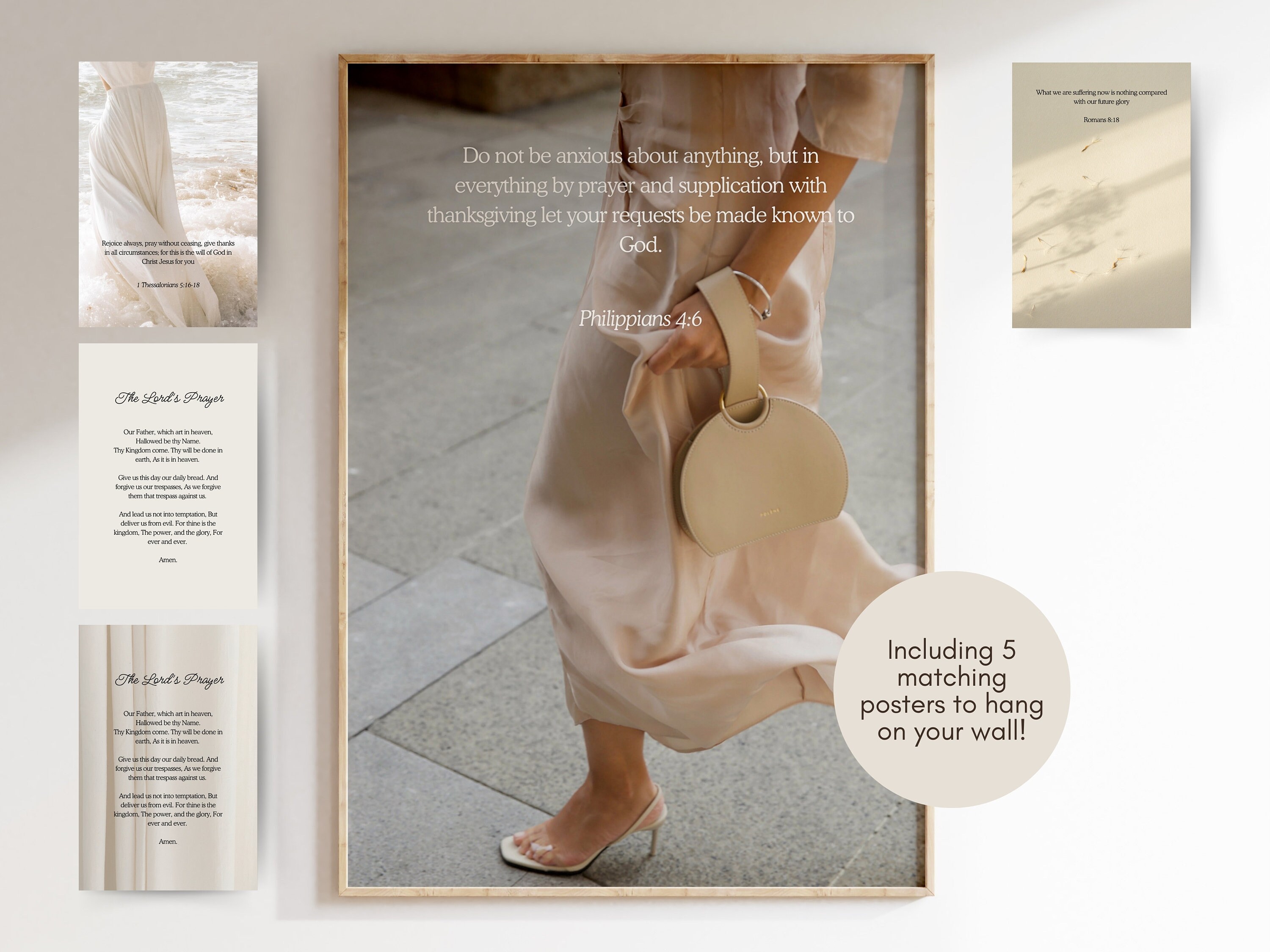 Prayer Board Kit the Neutral Edition Printable Prayer Vision Board Kit ...