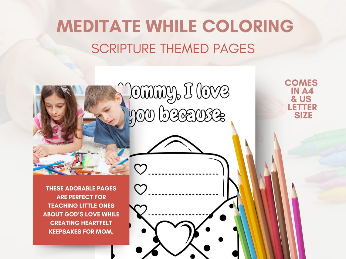20 Mother's Day Coloring Pages | Christian Homeschool Printable | Color ...