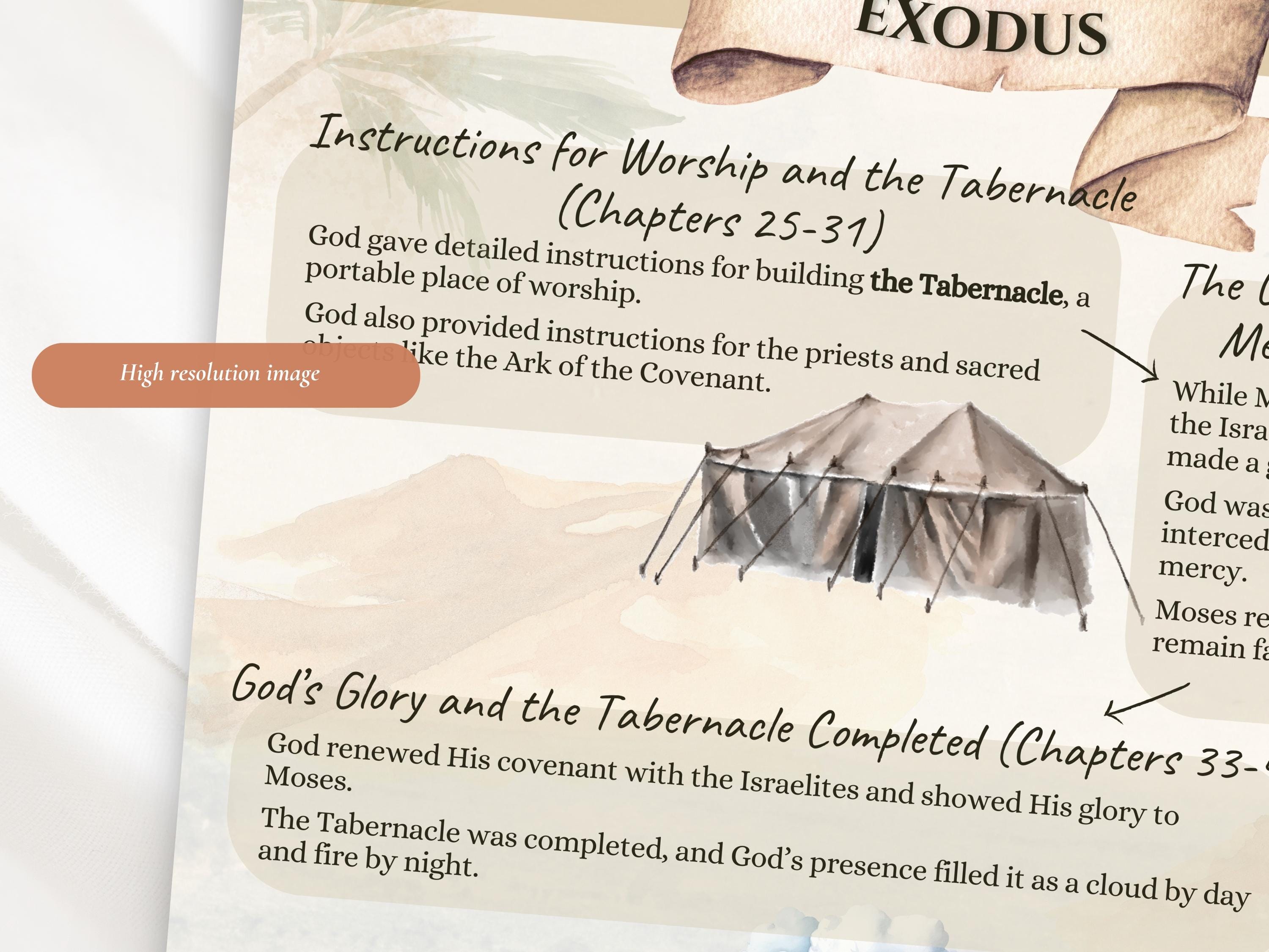 Exodus Made Simple | Easy to Use Bible Study Guide | Printable Old ...