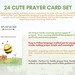 24 Learn How to Pray Cards for Kids | Prayer Prompts Activity ...
