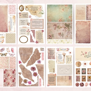 Printable Scripture Scraps | Junk Journal | Faith Labels Digital ...