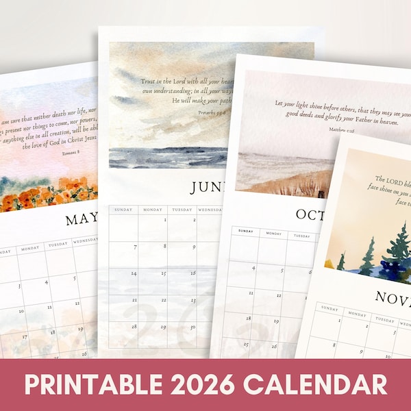 Christlicher kalender 2026 - Etsy.de