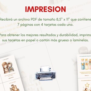 SPANISH Calendario De Adviento De La Historia De La Natividad ...