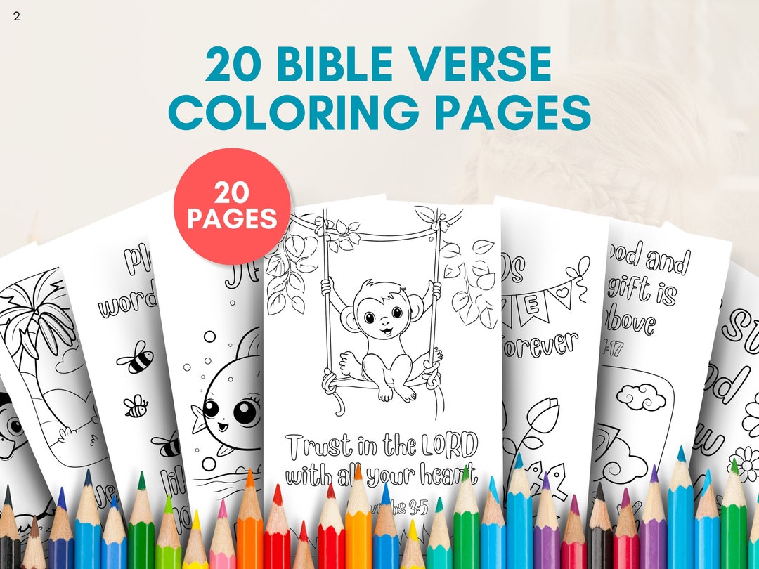 20 Sunday School Coloring Pages | Homeschool Printable | Christian ...