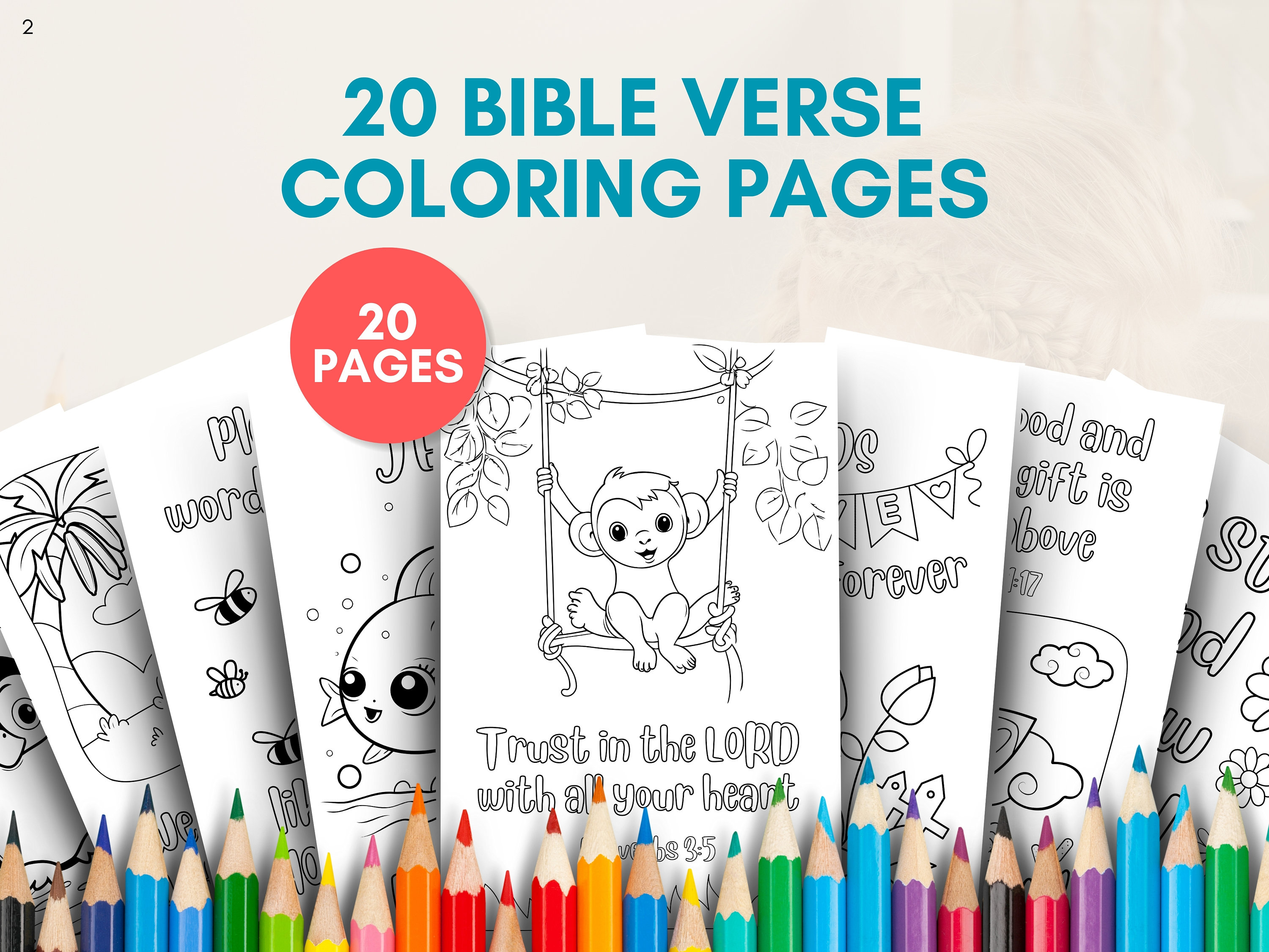 20 Sunday School Coloring Pages | Homeschool Printable | Christian ...
