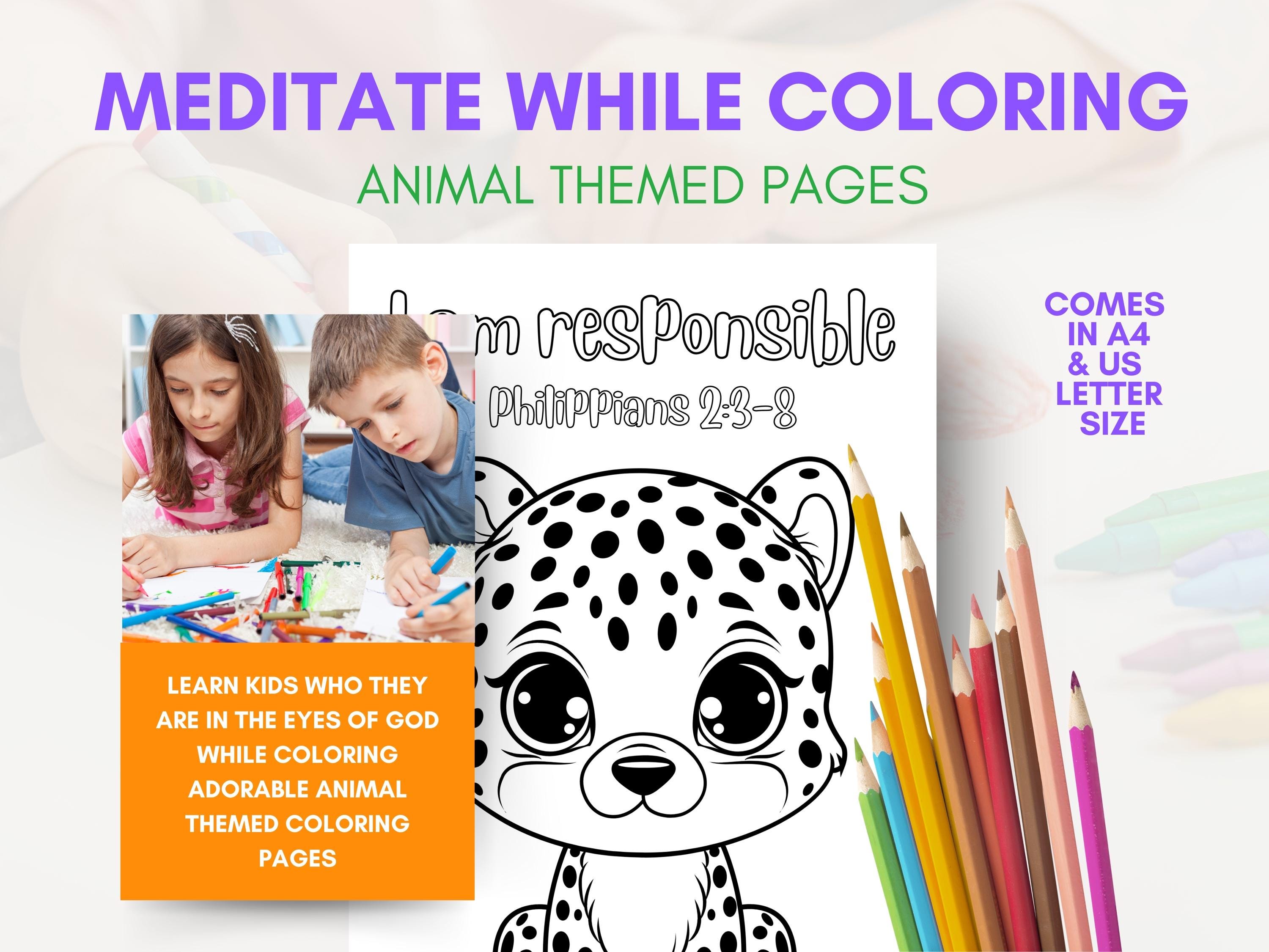 20 Bible Verse Affirmation Coloring Pages | Homeschool Printable ...