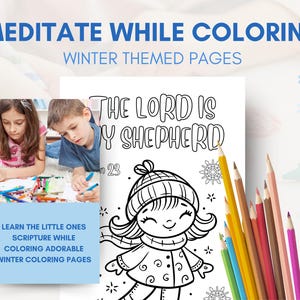20 Winter Sunday School Coloring Pages | Homeschool Printable ...