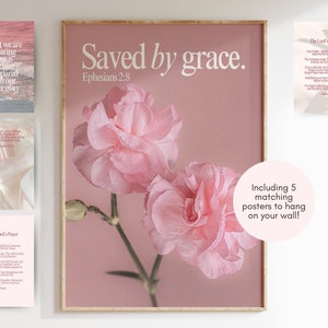 Pink Prayer Board Kit | the Pink Edition | Printable Prayer Vision ...