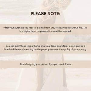 Printable Prayer Board Kit | the Boho Edition | Aesthetic Christian ...