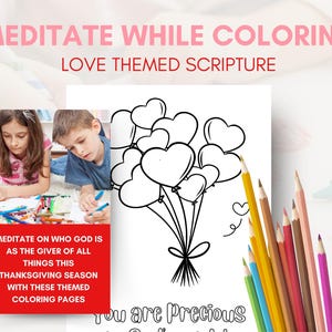 20 Valentine Bible Verse Coloring Pages | Christian Valentines Day ...