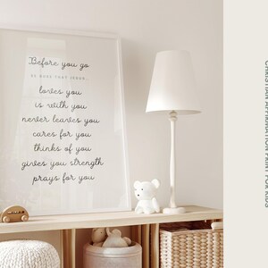 Christian Affirmation Poster for Kids | Inspirational Classroom Decor ...