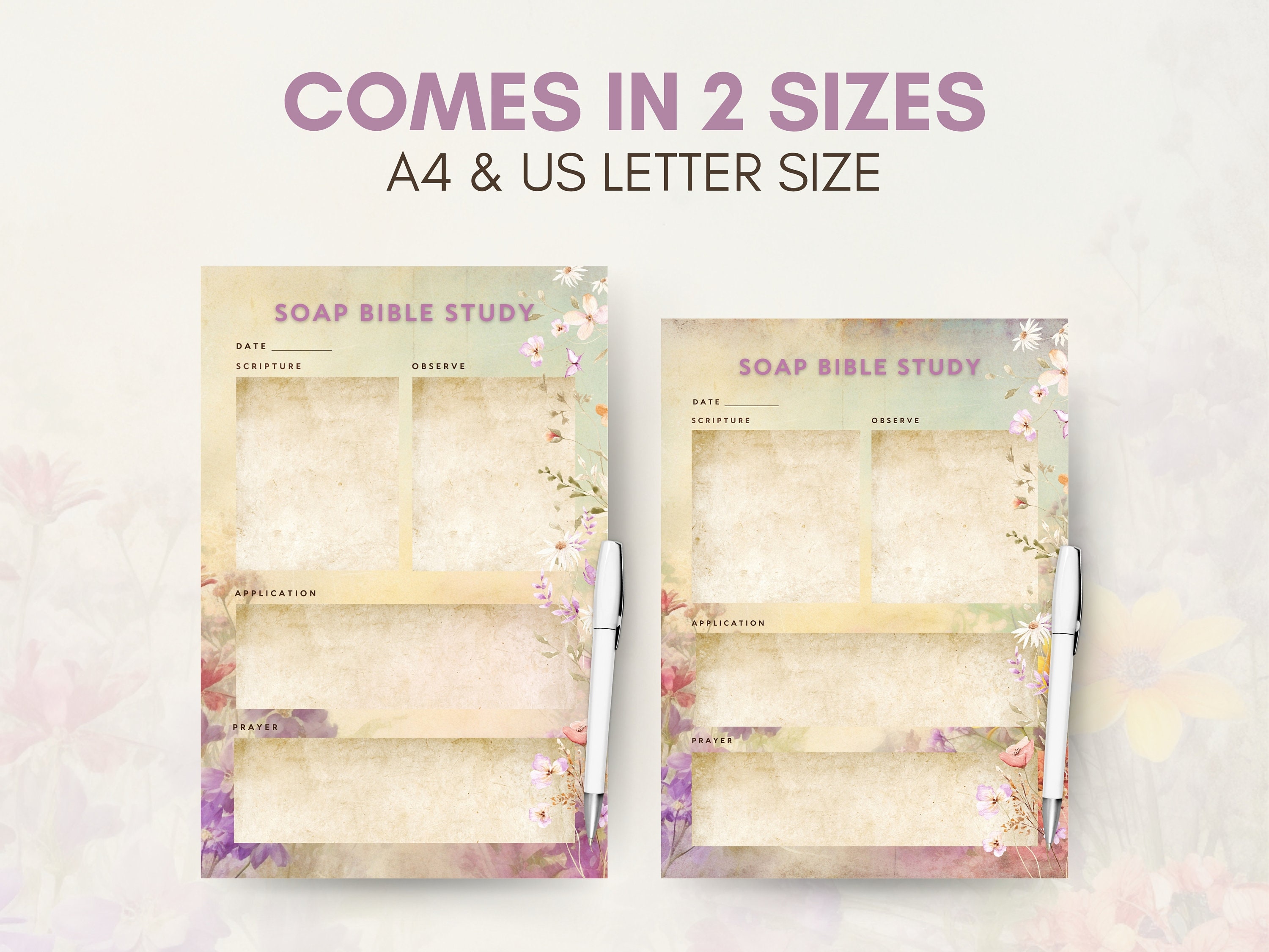 Verse Mapping | Soap Bible Verse Study | Bible Study Template ...