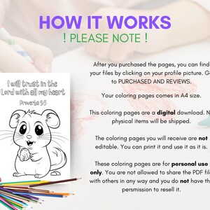 20 Bible Verse Affirmation Coloring Pages | Homeschool Printable ...