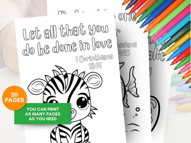 20 Sunday School Coloring Pages Homeschool Printable Christian Bible ...