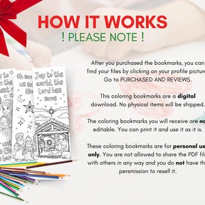 Christmas Faith Printable Coloring Bookmarks | Christian Homeschool ...