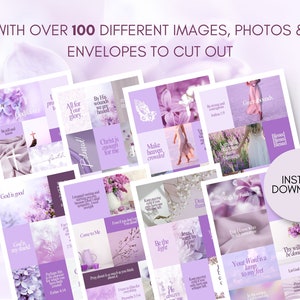 Lilac Prayer Board Kit | the Lilac Edition | Printable Prayer Vision ...