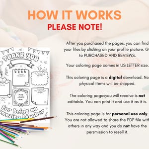 Christian Teacher Appreciation Coloring Sheet Gift | Sunday School ...