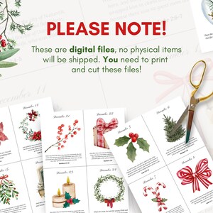 Nativity Story Scripture Advent Calendar | Bible Verse Christmas ...