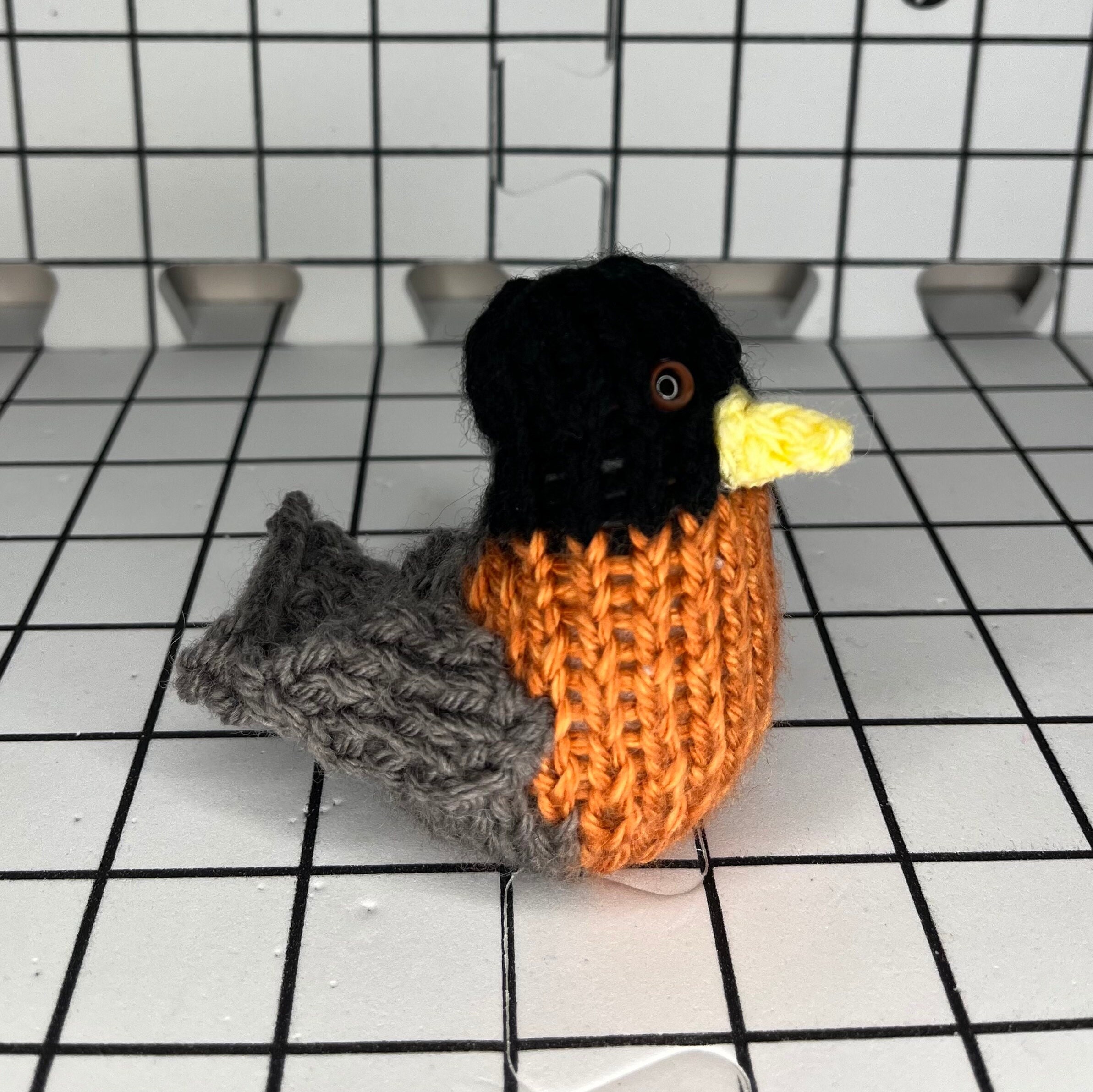 Corvin Crow and Friends Knit Bird Pattern - Etsy