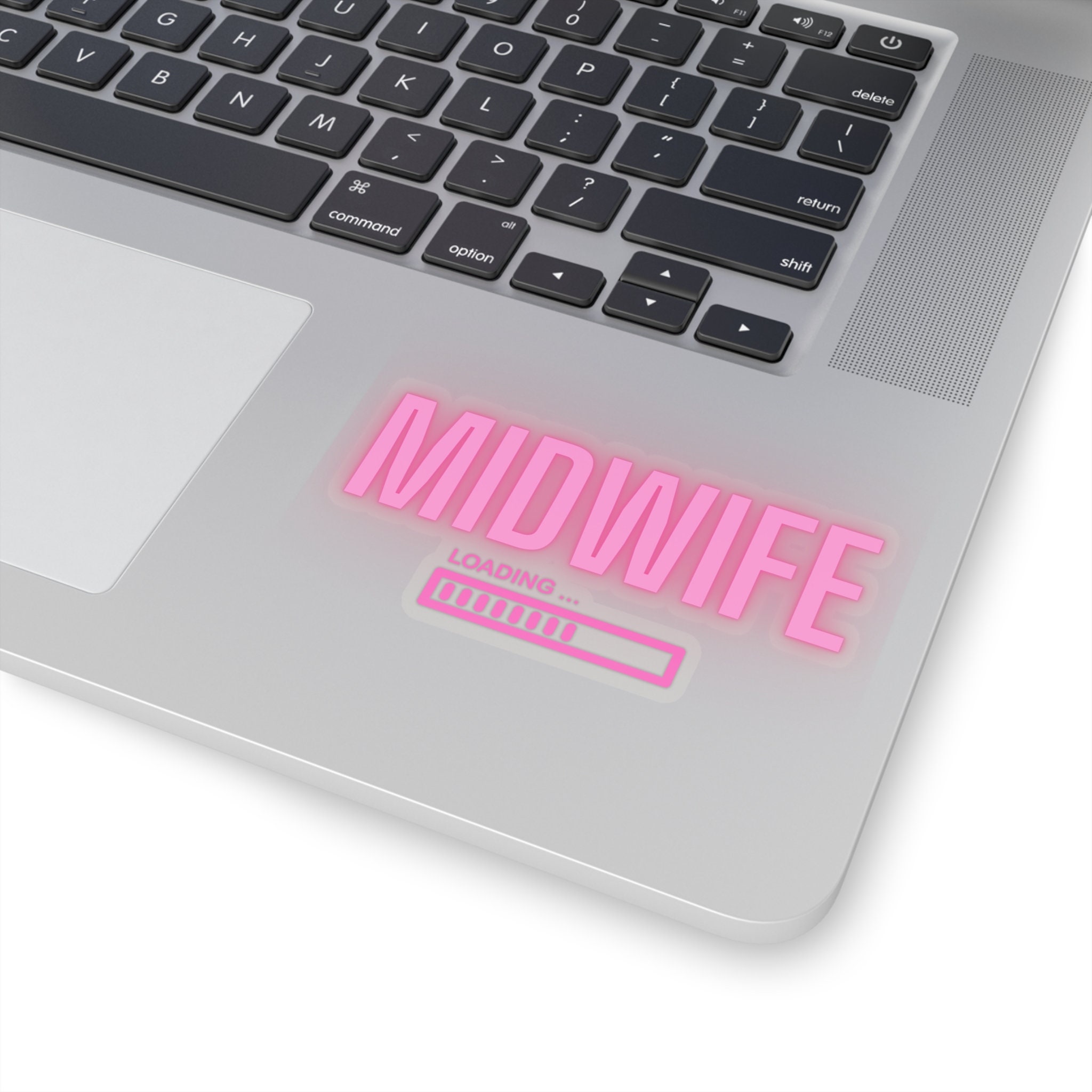 Midwife Loading | Student Midwife Stickers | Pink | Midwifery Student ...
