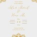 Editable Nikkah Wedding Invitation, Customizable Islamic Wedding Invite ...