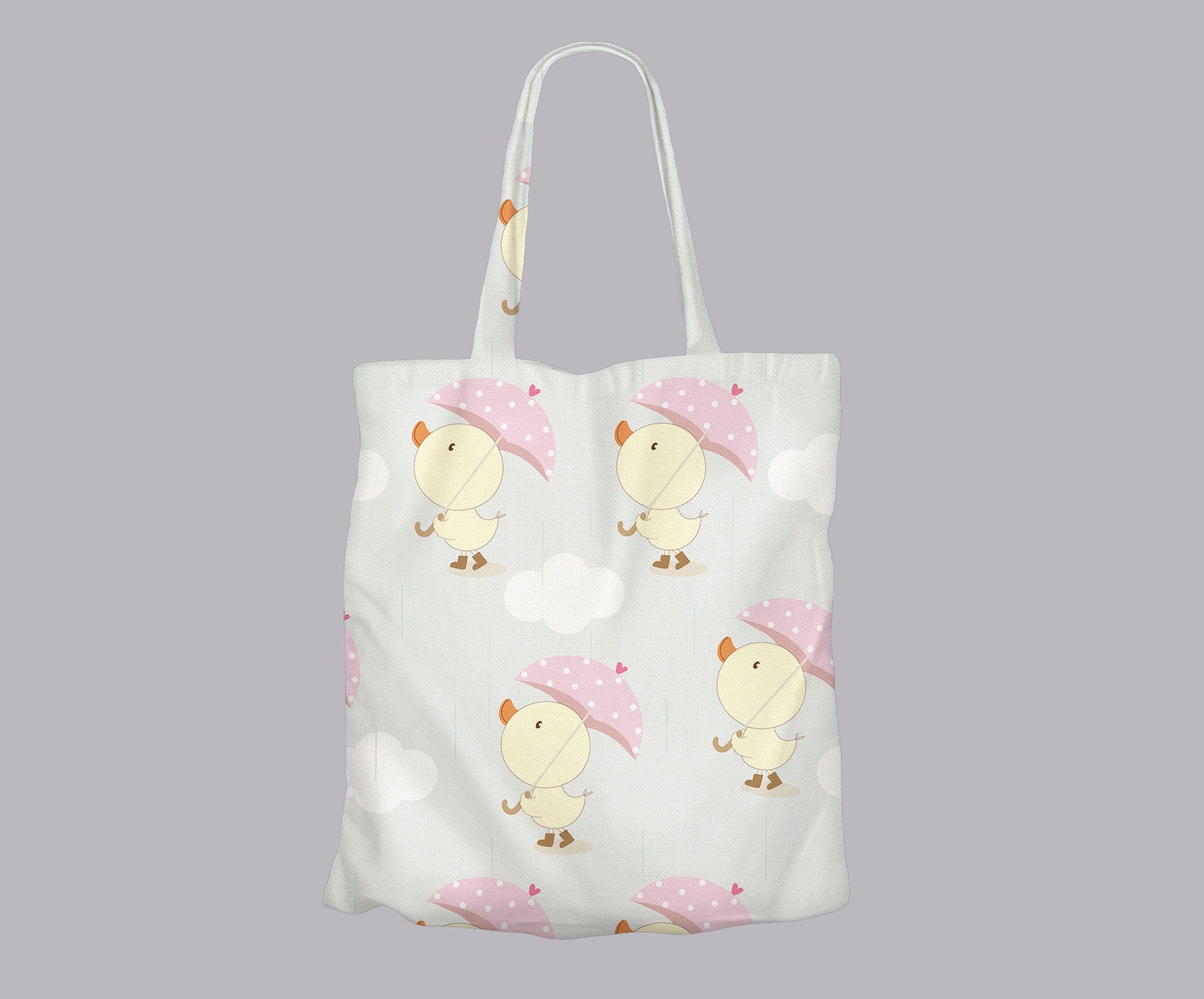 Little Duck With Umbrella Seamless Repeat Pattern File ,seamless ...